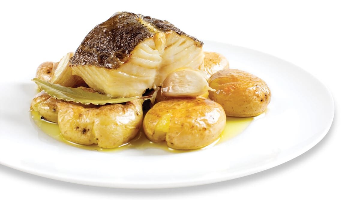 Oven-Baked Norwegian Clipfish with Potatoes | Seafood from Norway