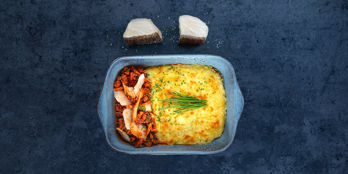 Norwegian clipfish pie | Seafood from Norway
