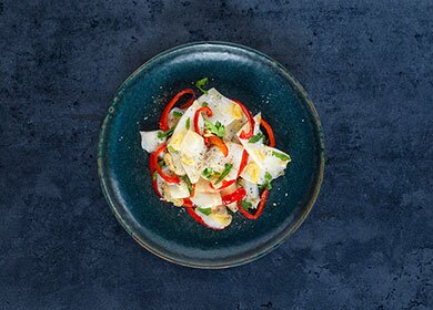 Clipfish salad | Seafood from Norway