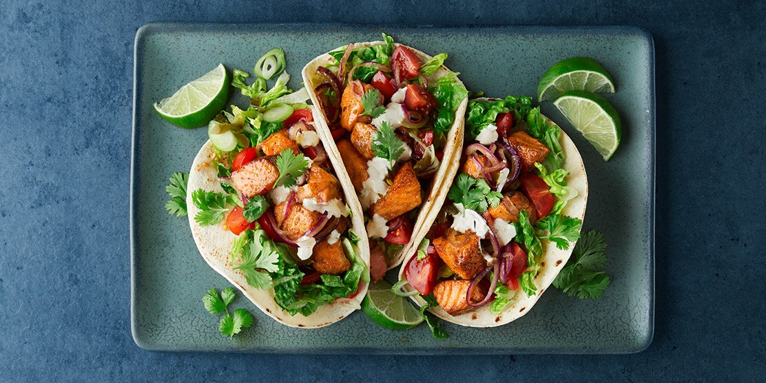 Recipe | Norwegian fjord trout tacos | Seafood from Norway